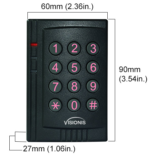 Standalone Indoor Keypad/Card Readers Archives - Visionis