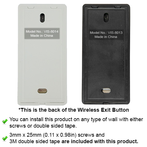 Wireless Indoor Exit Button Archives - Visionis