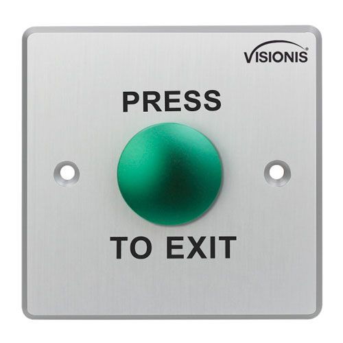 VIS-7000 - Green Square Request to Exit Button for Door Access Control ...