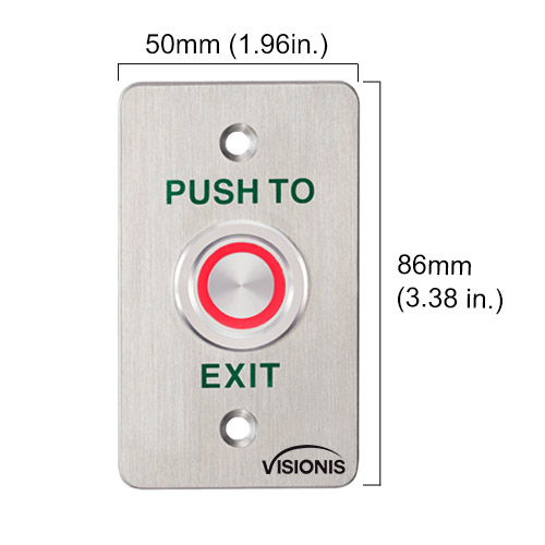 Outdoor Waterproof Push to Exit button Archives - Visionis