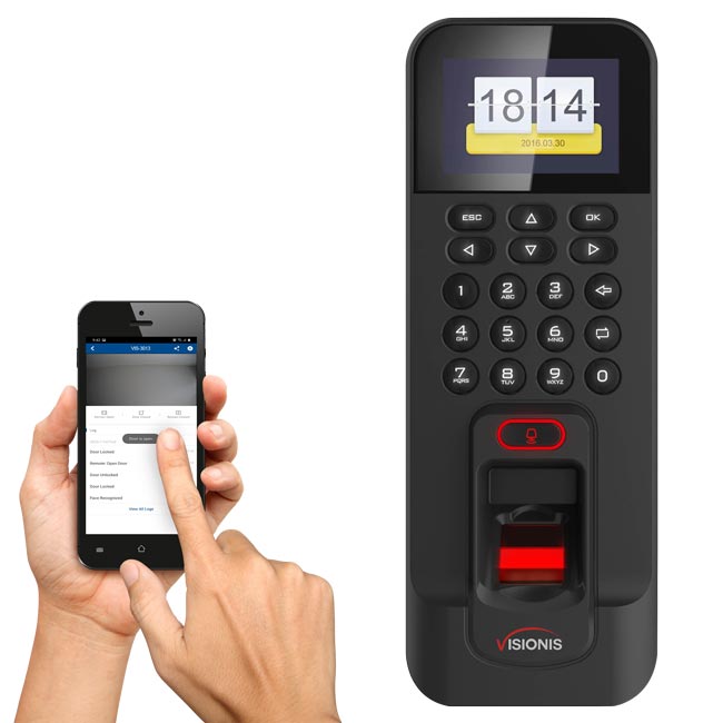Indoor Access Control Biometric Fingerprint Reader Standalone + Wiegand
