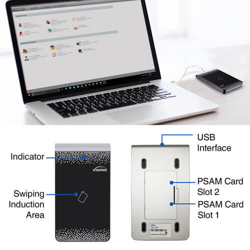 Indoor Access Control Biometric Fingerprint Reader Standalone + Wiegand